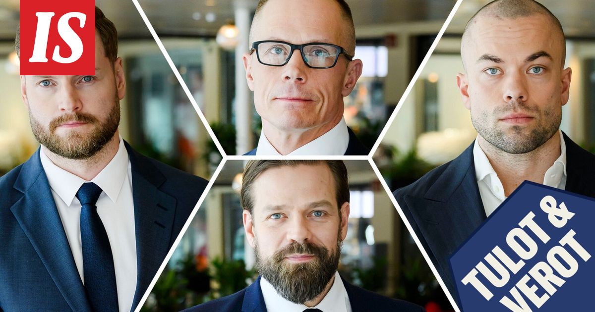 Tulot ja verot 2024: Näin Jan Knutti, Matias Petäistö, Janne Lehtonen ...