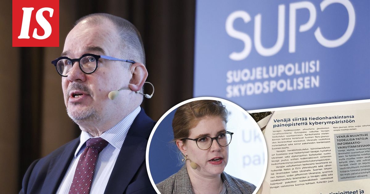 Supon kansallisen turvallisuuden katsaus 2023: Miten Venäjä pyrkii vaikuttamaan Suomessa? - Ilta ...
