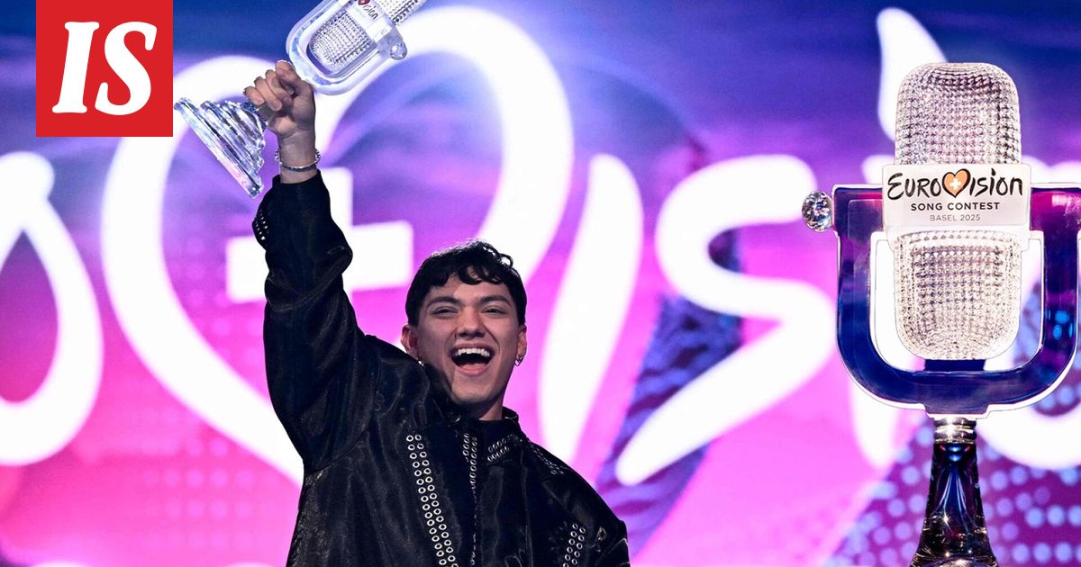 Euroviisut 2025: Itävalta voitti, Suomi yhdestoista - Ilta-Sanomat
