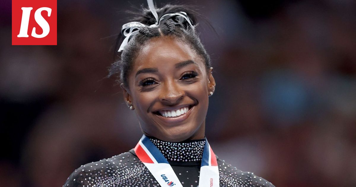 Olympiavoittaja Simone Biles rikkoi 90 vuotta vanhan ennätyksen - Ilta ...