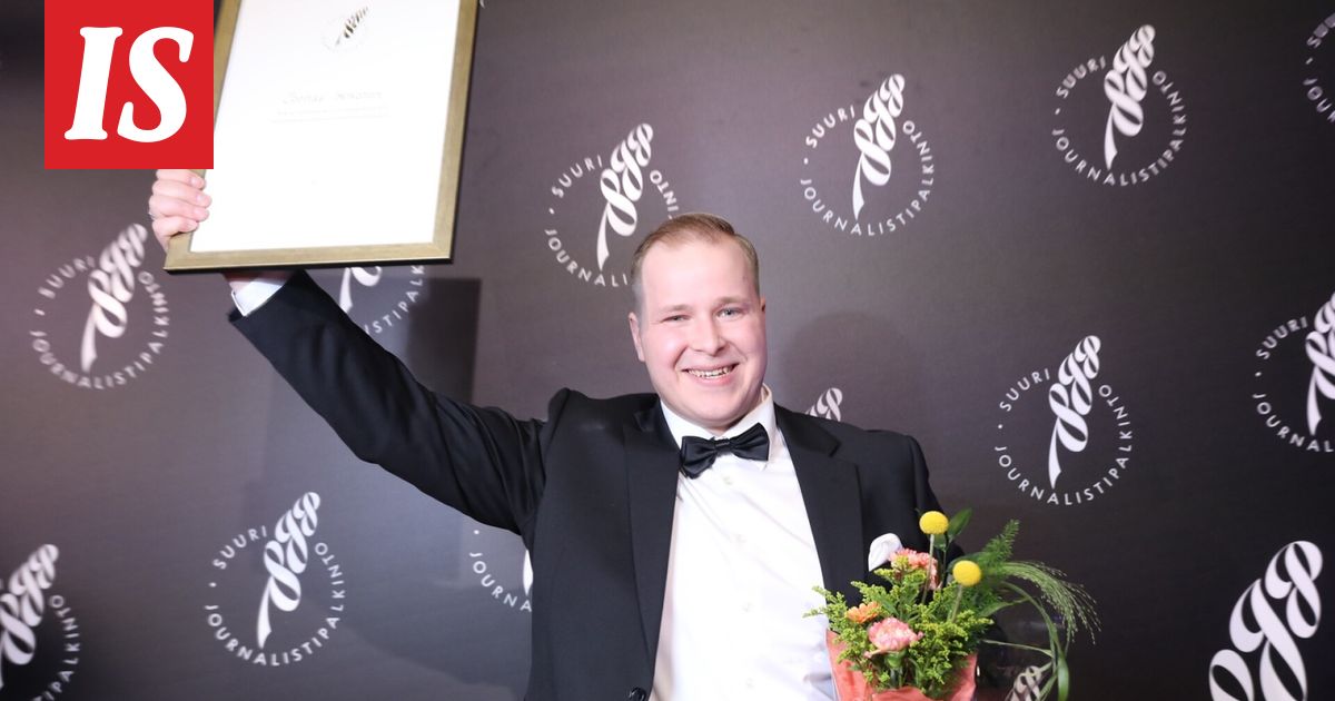 Ilta-Sanomien Joonas Immonen palkittiin Vuoden jutusta - Ilta-Sanomat