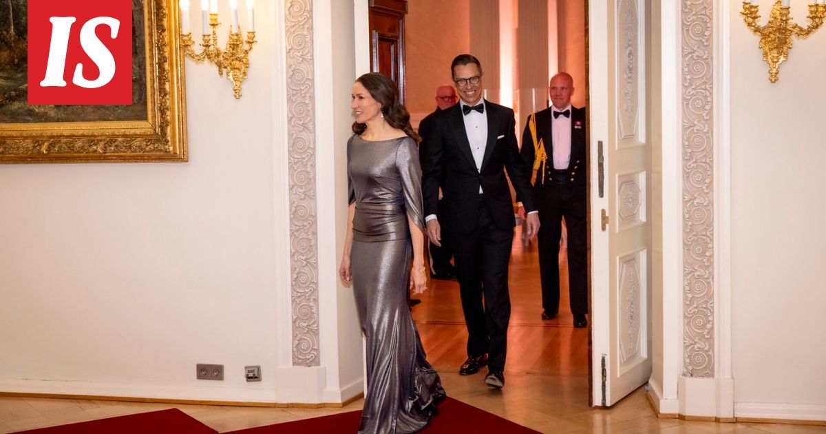 Tällaisessa asussa Suzanne Innes-Stubb edustaa diplomaattipäivällisillä - Ilta-Sanomat