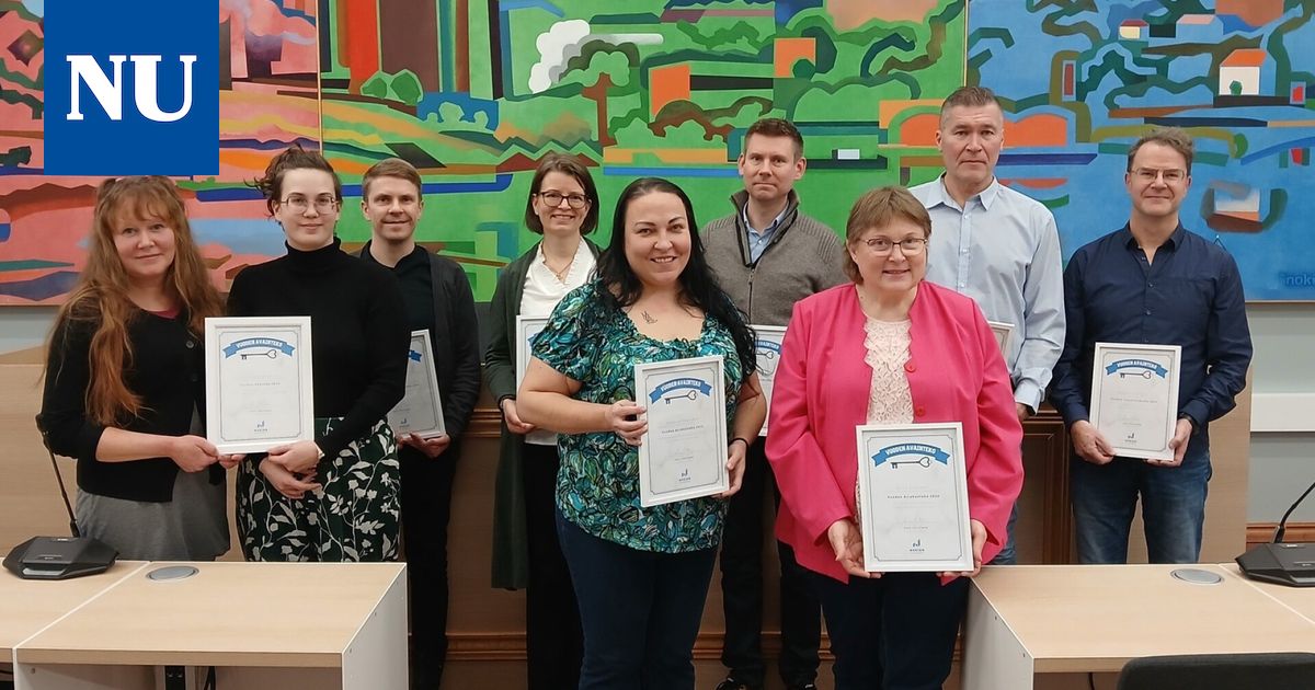 Nokian kaupunki palkitsi vuoden 2024 avaintekoja - Nokian Uutiset