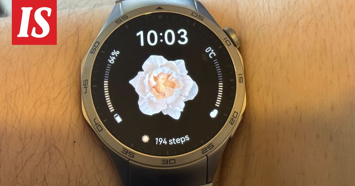 Testissä: Huawei Watch GT 4 Steel Grey (46 mm) - Ilta-Sanomat