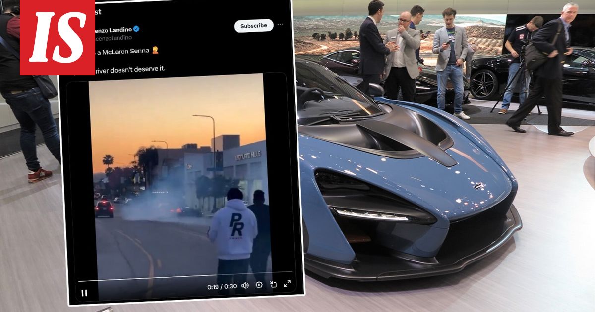 Tubettaja Edmond Mondi hankki miljoonaluokan McLarenin – holtiton ...