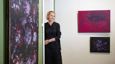 Haaveesta totta: Pitkään harrastuksekseen maalannut Eeva Levonen pitää ...