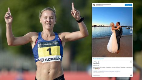 Nina Chydenius ja Sebastian Mannström menivät naimisiin - Ilta-Sanomat