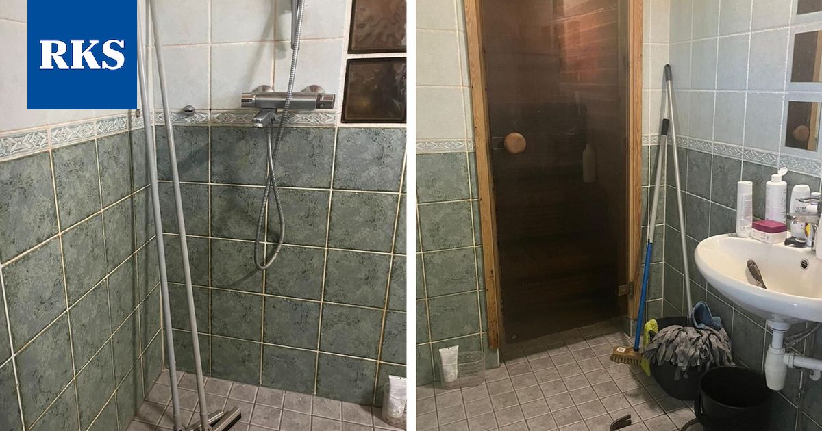 Kaakelimaali mullisti kylpyhuoneen ilmeen - Rannikkoseutu