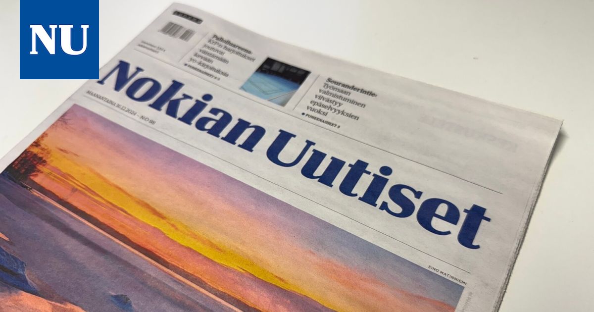 Jouluna ja vuodenvaihteessa muutoksia Nokian Uutisten ilmestymispäivissä - Nokian Uutiset