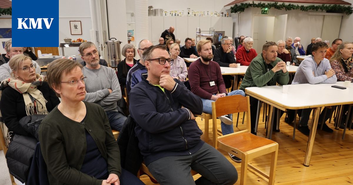 Tuulivoima: Tupa täynnä Kolhon koululla: ”Metsomäen tuulivoimahankkeen ...