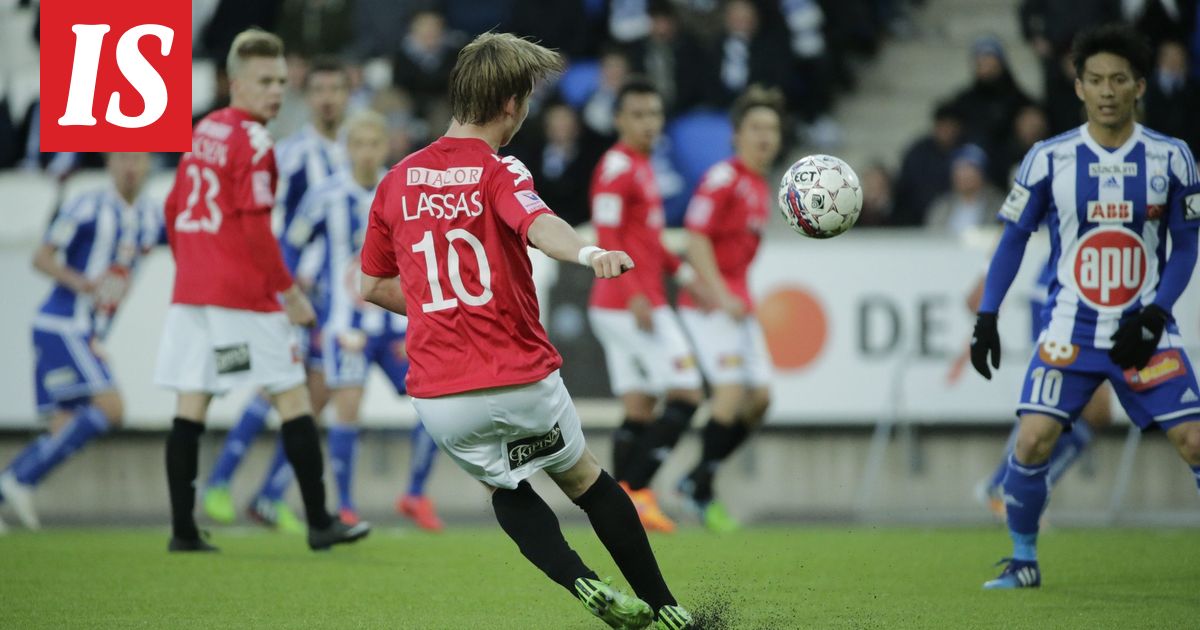 HJK:n fanit heittelivät HIFK:n Fredrik Lassasta kolikoilla - Ilta-Sanomat