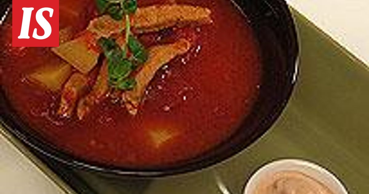 Gulassikeitto ja chilismetanaa - Ilta-Sanomat