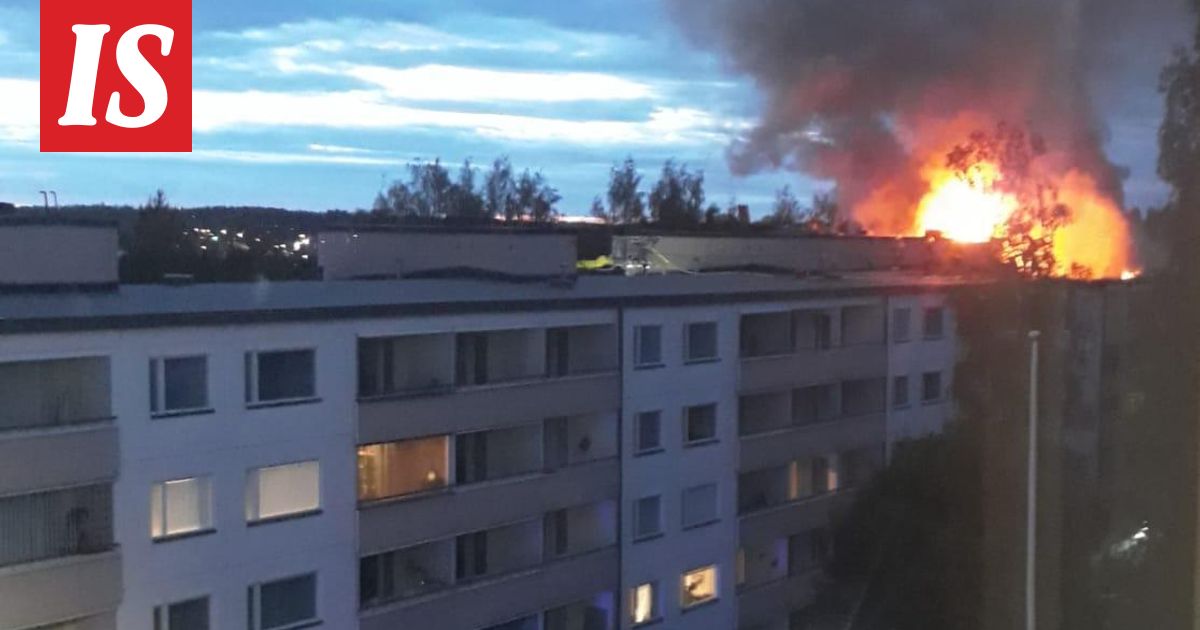 Lahdessa tulipalo riehui kerrostalossa – kymmeniä asukkaita evakuoitiin, kaksi sairaalaan - Ilta ...