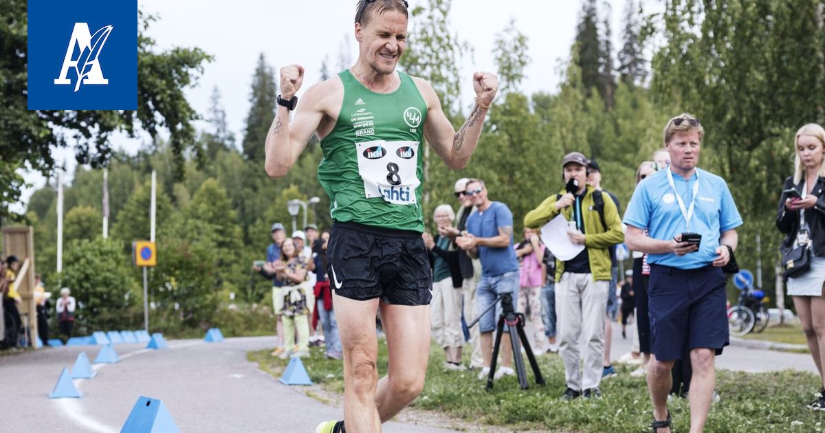 Kilpakävelijä Veli-Matti Partanen rikkoi hirmuajalla 23 vuotta vanhan ...