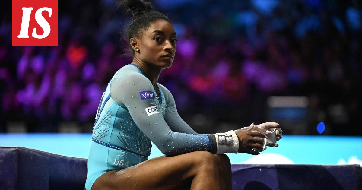 Simone Biles suoritti ensimmäisenä naisena Jurtshenko-hypyn kahdella ...