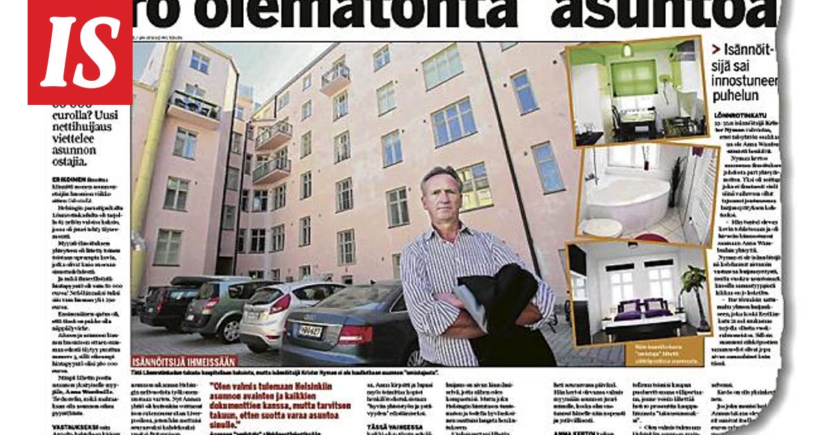 Asuntohuijari "Anna Wambui" myi valeasuntoa - Ilta-Sanomat