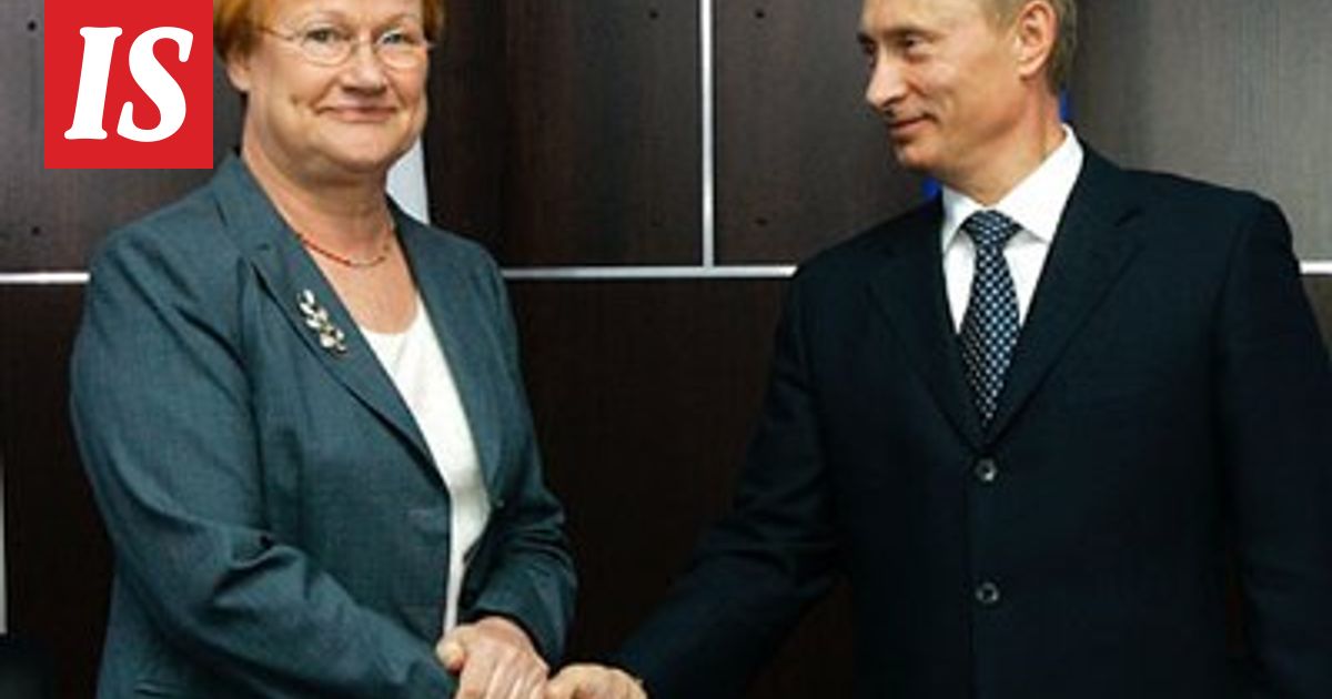 Halonen ja Putin yhtä hymyä - Ilta-Sanomat