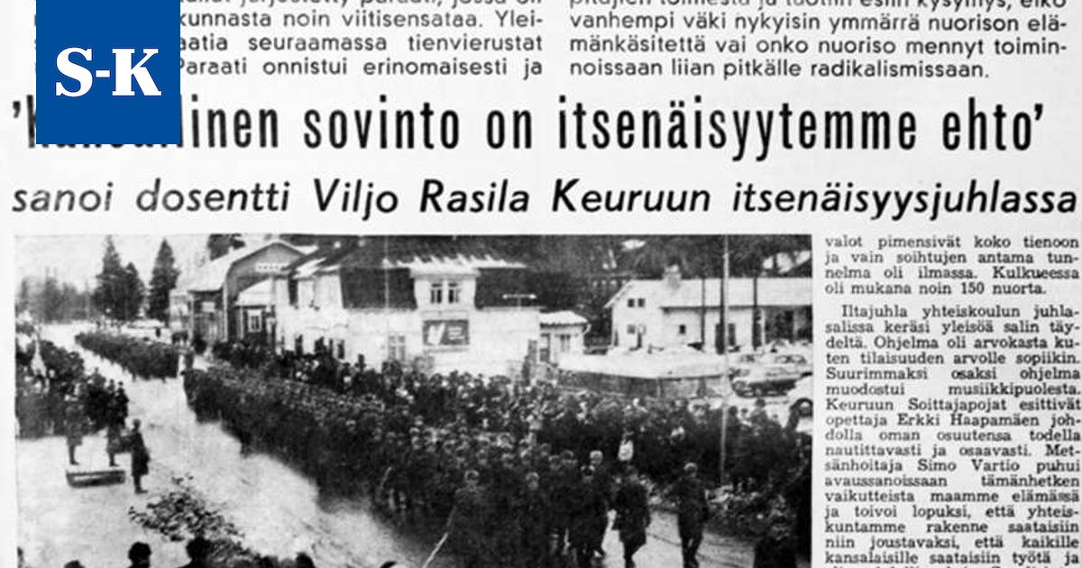 Suur-Keuruun vanhat uutiset joulukuu 1968 - Suur-Keuruu