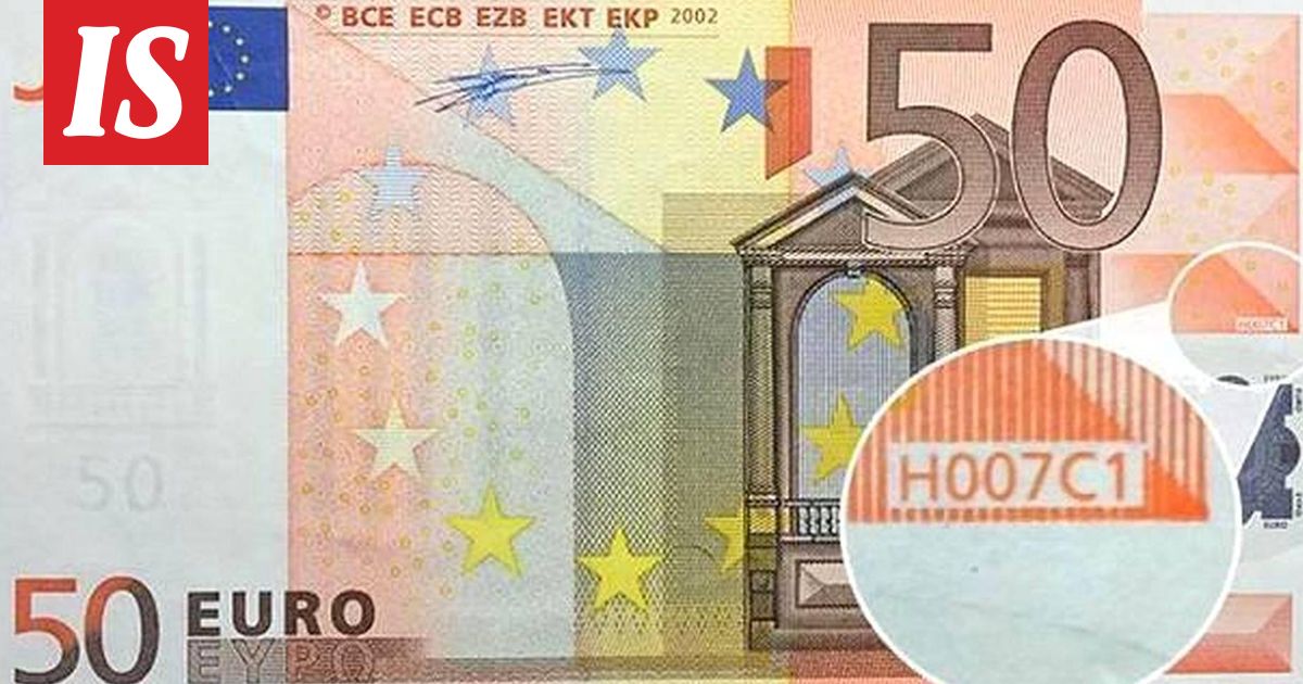 50 euron setelissä voi piillä lottovoitto – älä laita näitä rahoja ...