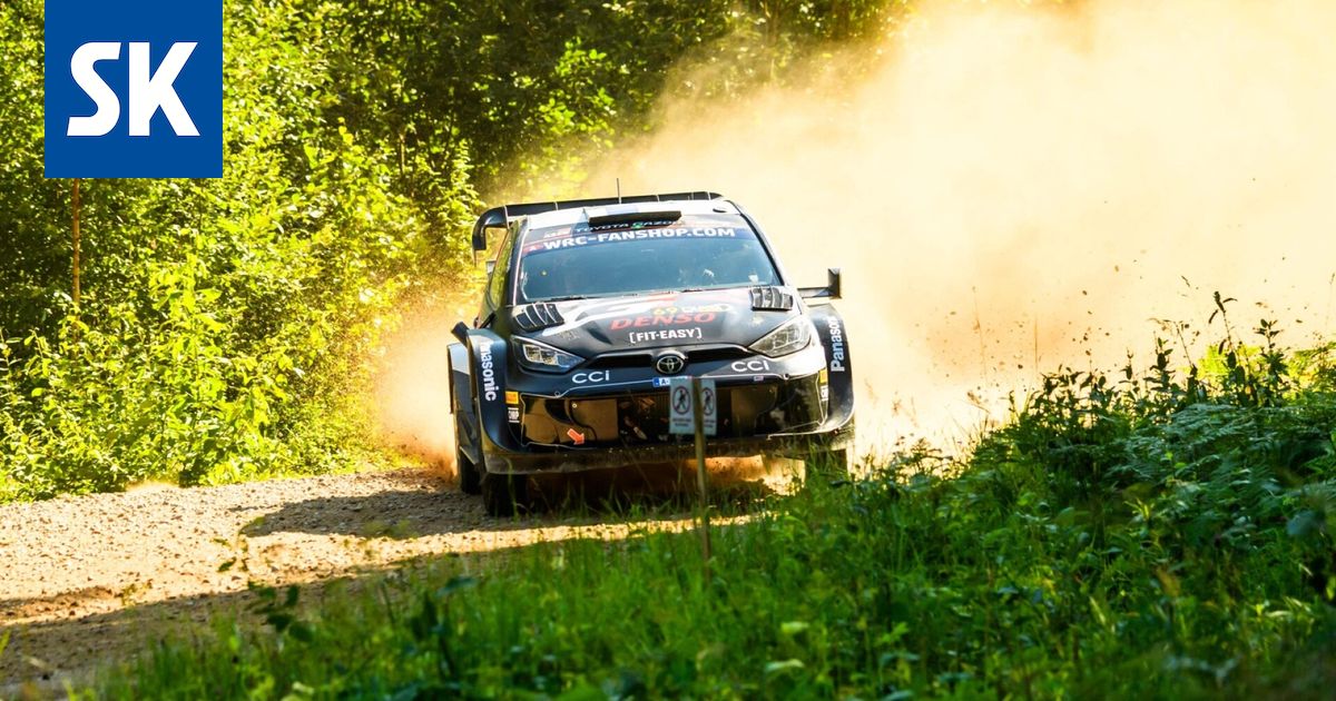 Ralli: Kalle Rovanperä johtaa Latviassa - Satakunnan Kansa
