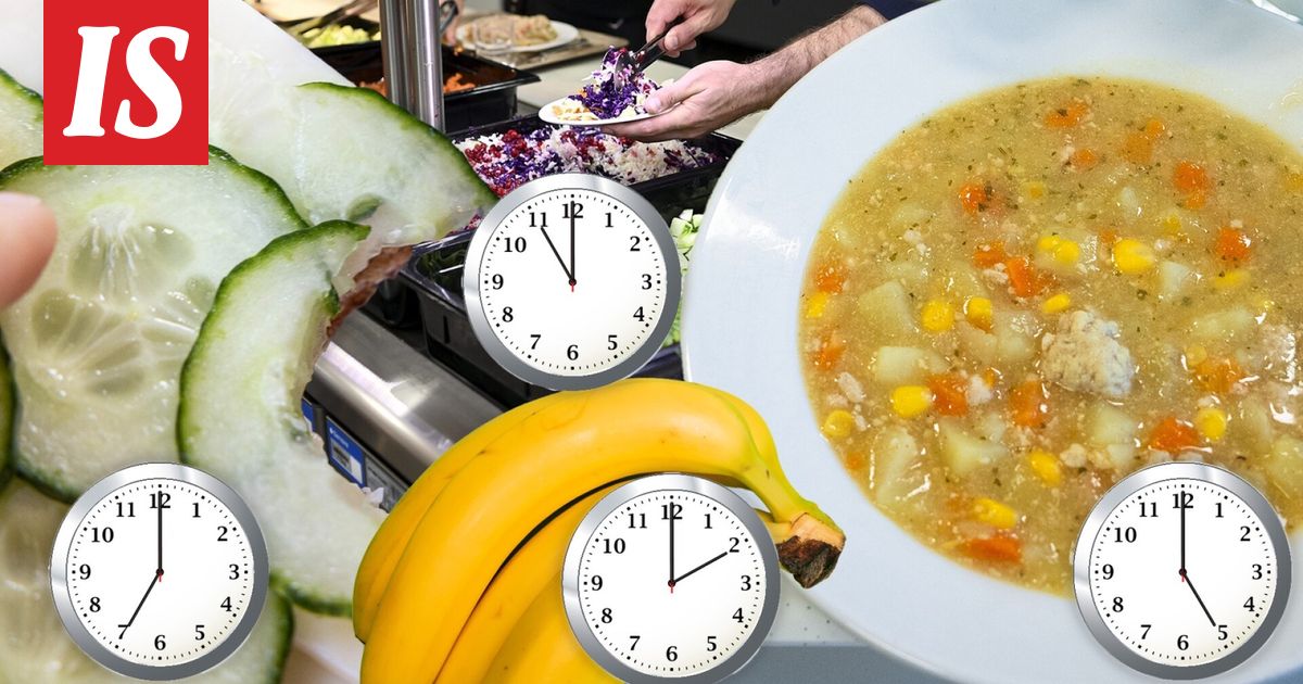 Millainen ateriarytmi olisi paras - Ilta-Sanomat