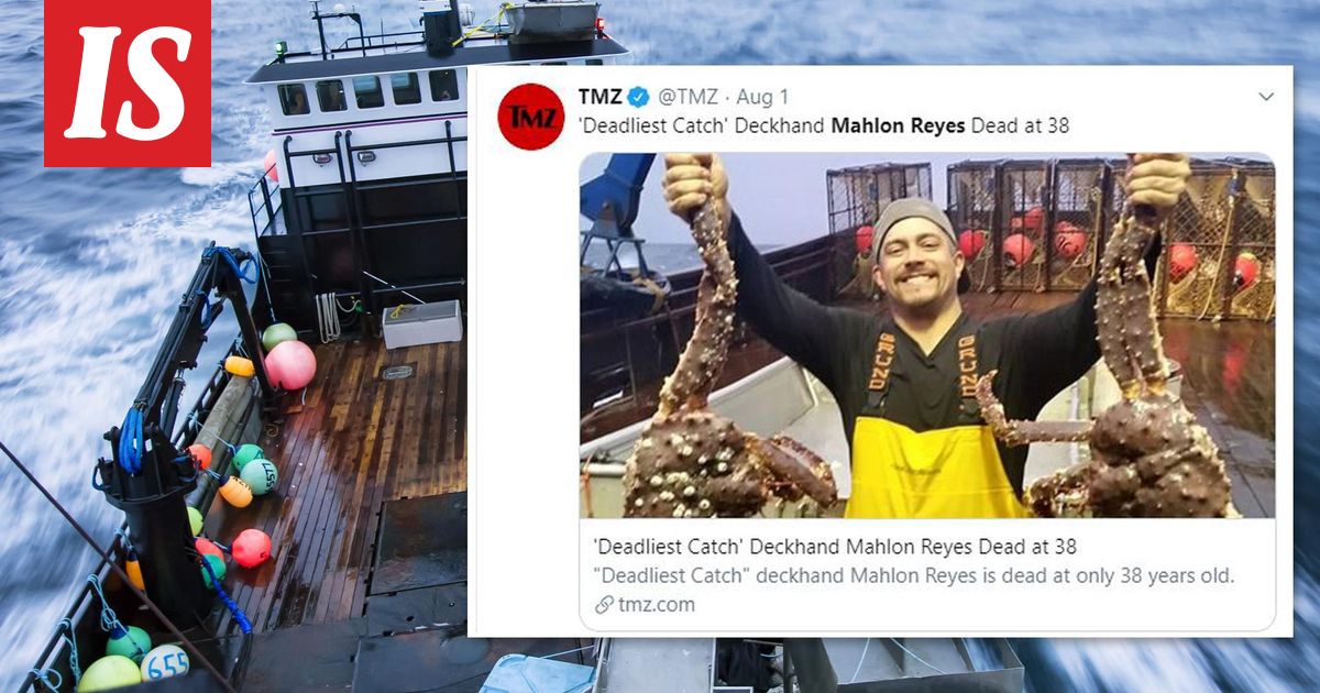 Hengenvaarallinen saalis -sarjan kalamies Mahlon Reyes on kuollut ...