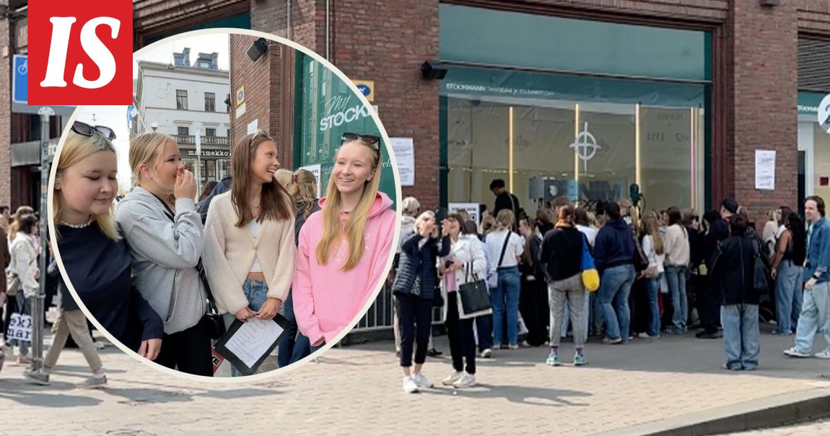 Teinit odottivat, milloin Averagekidluke -artisti avaisi Stockmannin ...