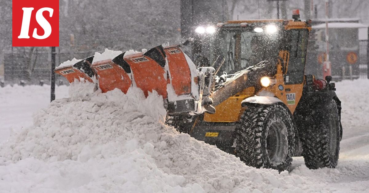 Täällä lumitilanne on nyt poikkeuksellinen – lunta monin paikoin jopa ...