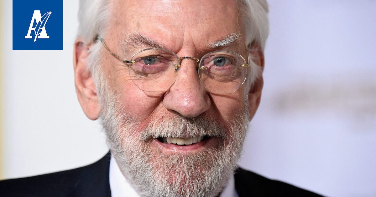 Näyttelijä Donald Sutherland on kuollut