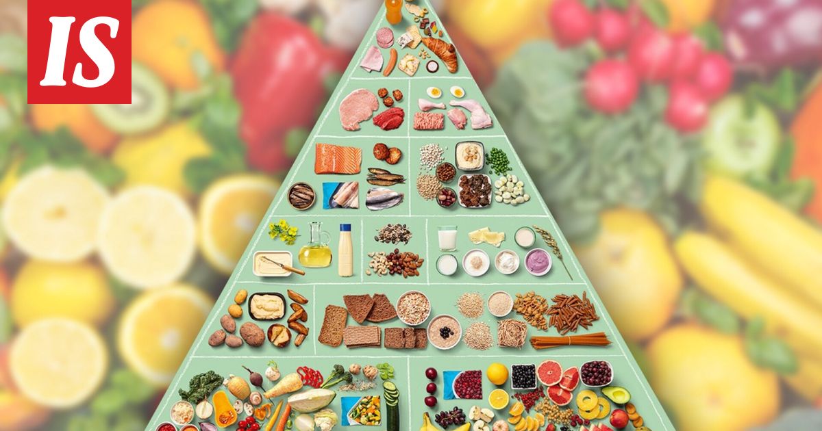 Ruokapyramidi meni uusiksi: Uudet ravitsemussuositukset 2024 yhdessä kuvassa - Ilta-Sanomat