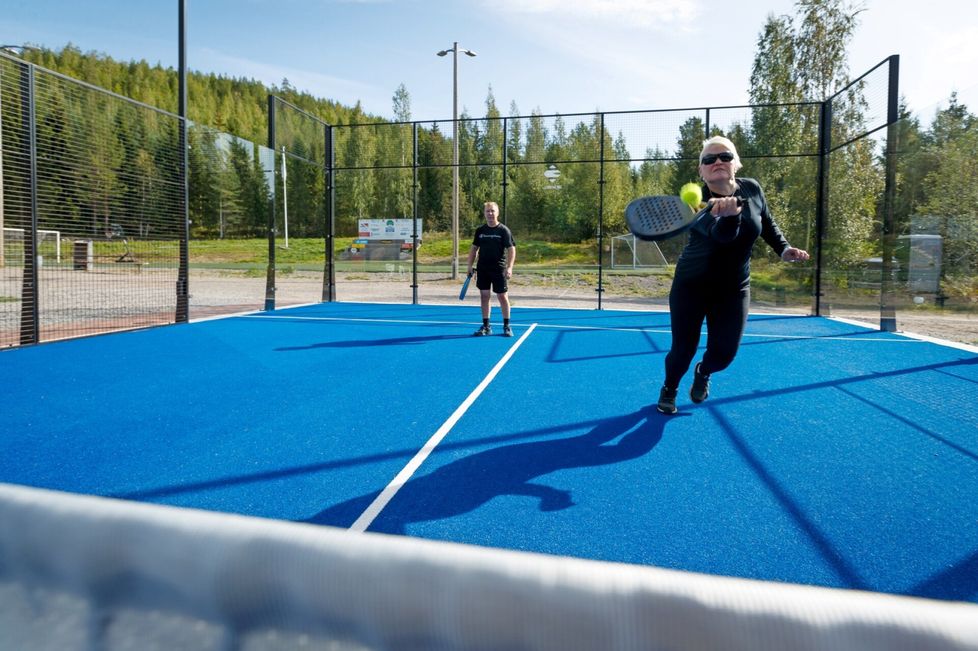 Kuhmoisten Haukkasalossa on liikuntapaikka, joka on ainutlaatuinen ...