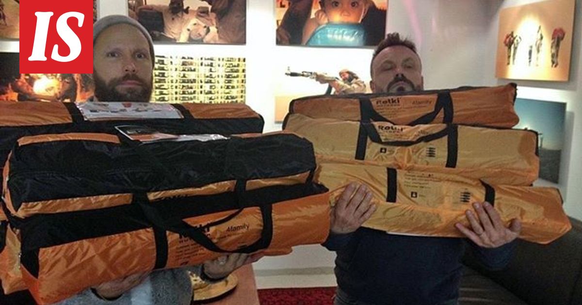 Madventuresin Riku Rantala ja Tuomas Milonoff keräävät avustuslähetystä ...