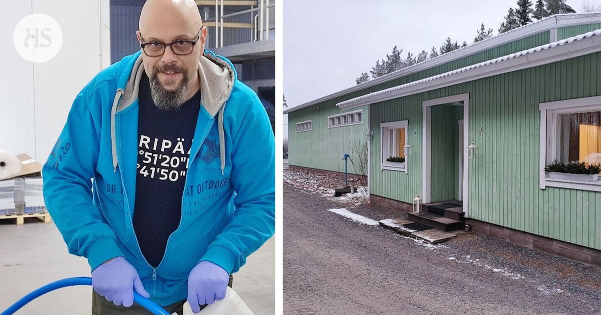 Oripääläinen Tero Kuosa alkoi jakaa ilmaista vettä, kun naapurikaupunki ...