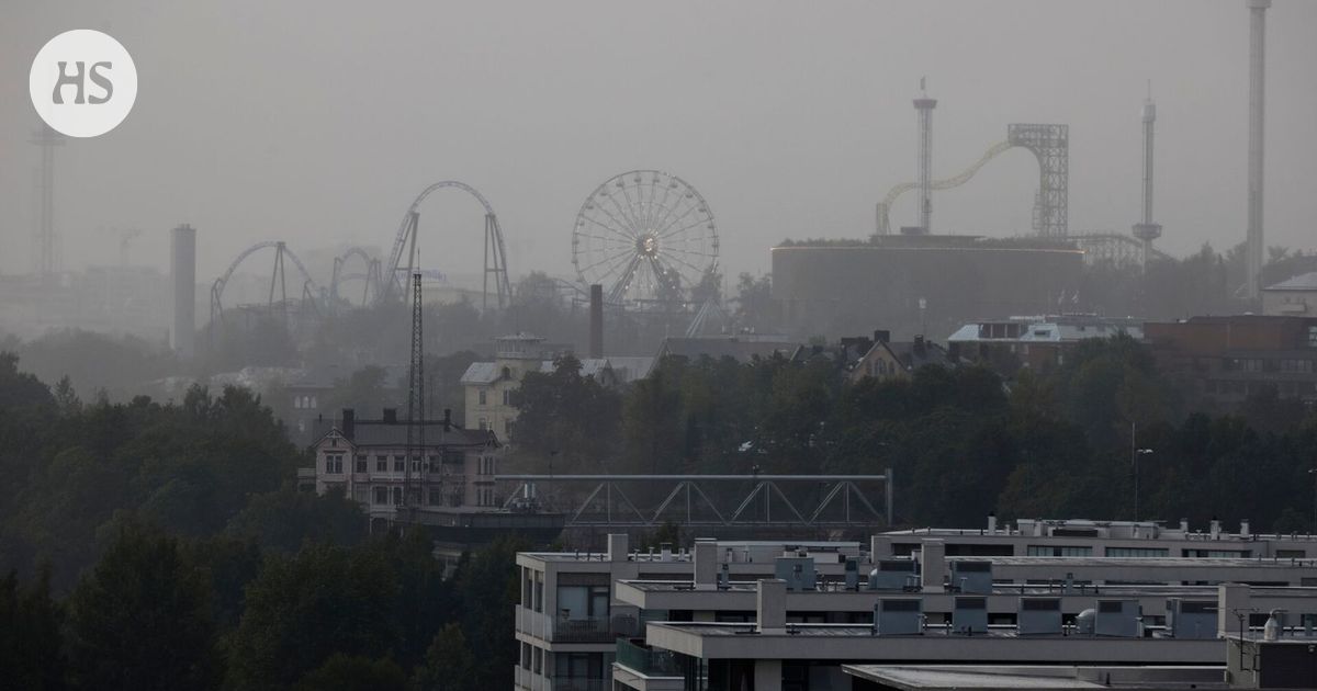 Sade- ja ukkoskuurot vyöryvät Helsinkiin | HS.fi