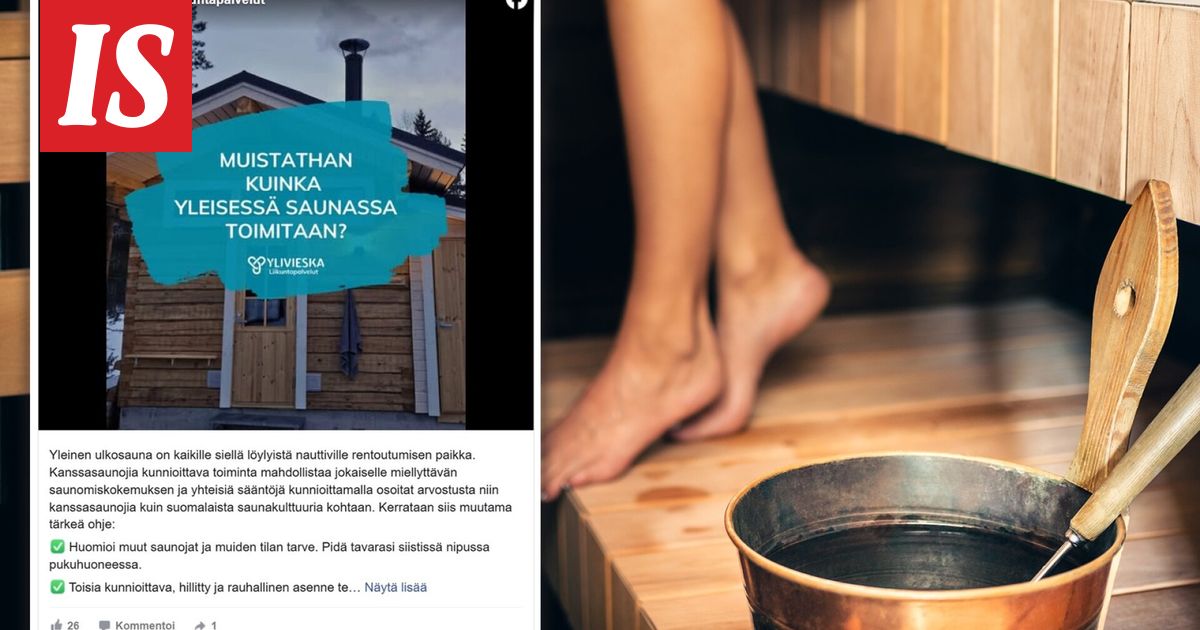 Naista häiriköitiin julkisessa saunassa Ylivieskassa - Ilta-Sanomat