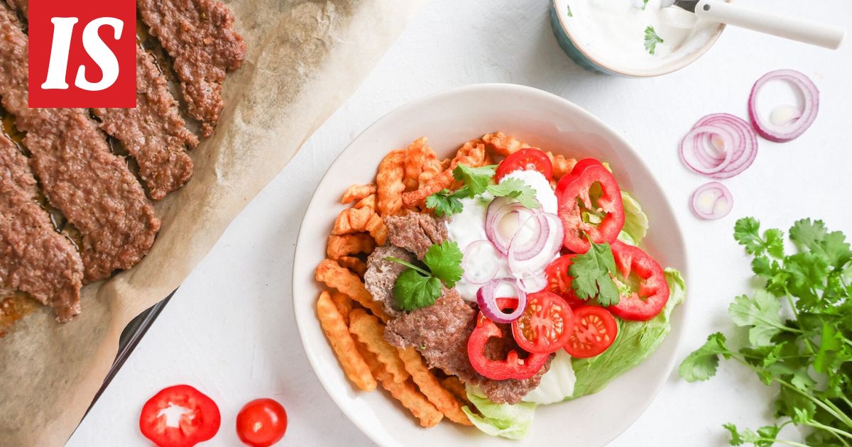 Itse tehty kebab valmistuu helposti jauhelihasta – resepti ja ohje ...