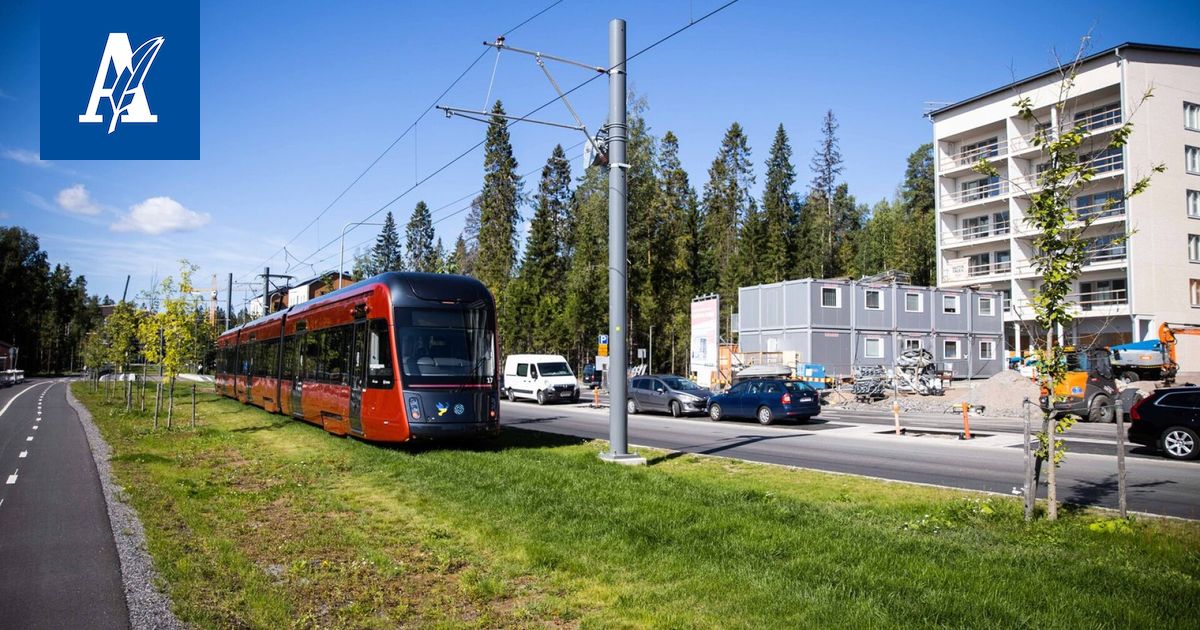 Raitiotien suunnittelu Tampereen Lielahden ja Ylöjärven välillä etenee: Katso kartalta, miten 8 ...