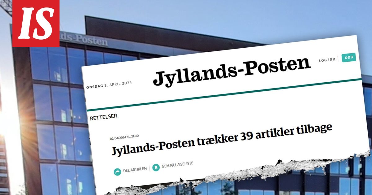 Tanskalaislehti Jyllands-Posten poisti 39 freelancetoimittajan ...