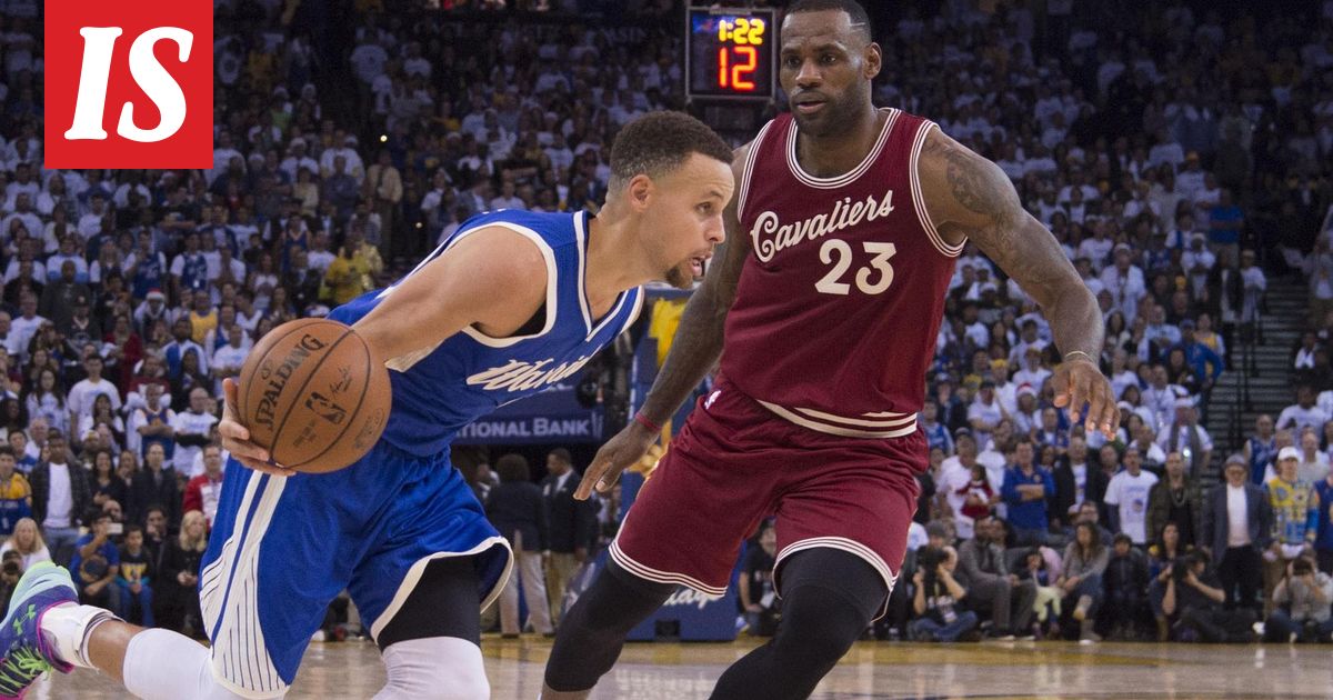 Curry nosti Golden Staten voittoon Clevelandista - Ilta-Sanomat