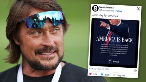 Teemu Selänne kommentoi Donald Trump - Ilta-Sanomat