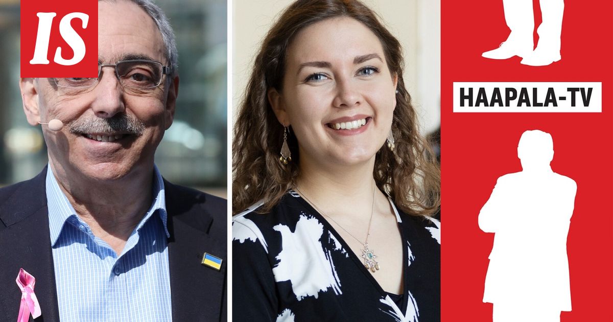 Ben Zyskowicz ja Olga Oinas-Panuma IS:n HAAPALA-TV:ssä - Ilta-Sanomat