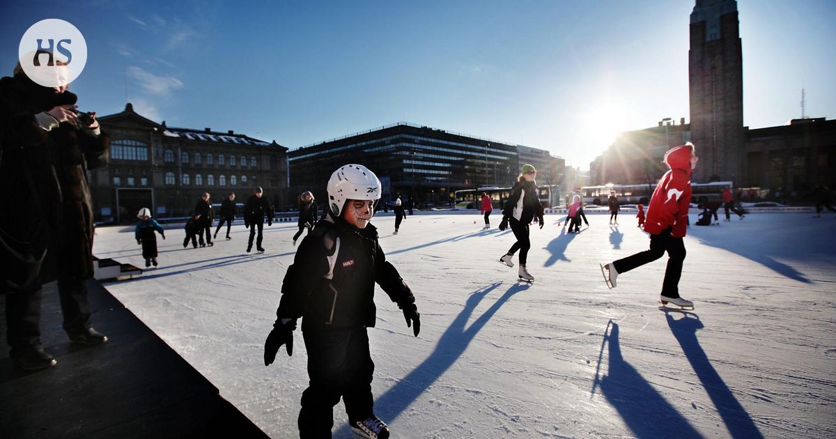 Luistelua aamusta iltaan | HS.fi