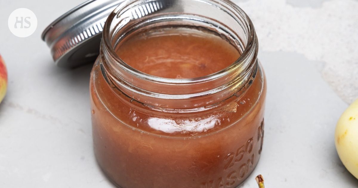 Omenahillo vähemmällä sokerilla | HS.fi