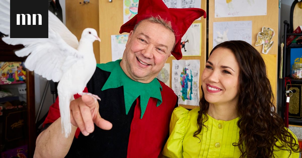 Taikuri Simo Aalto ja tytär, vatsastapuhuja Sari Aalto kertovat isä ...