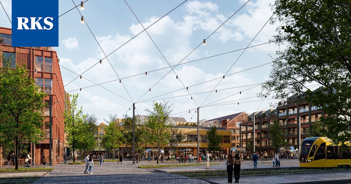 Miltä Raision keskusta näyttää 20 vuoden kuluttua? - Rannikkoseutu