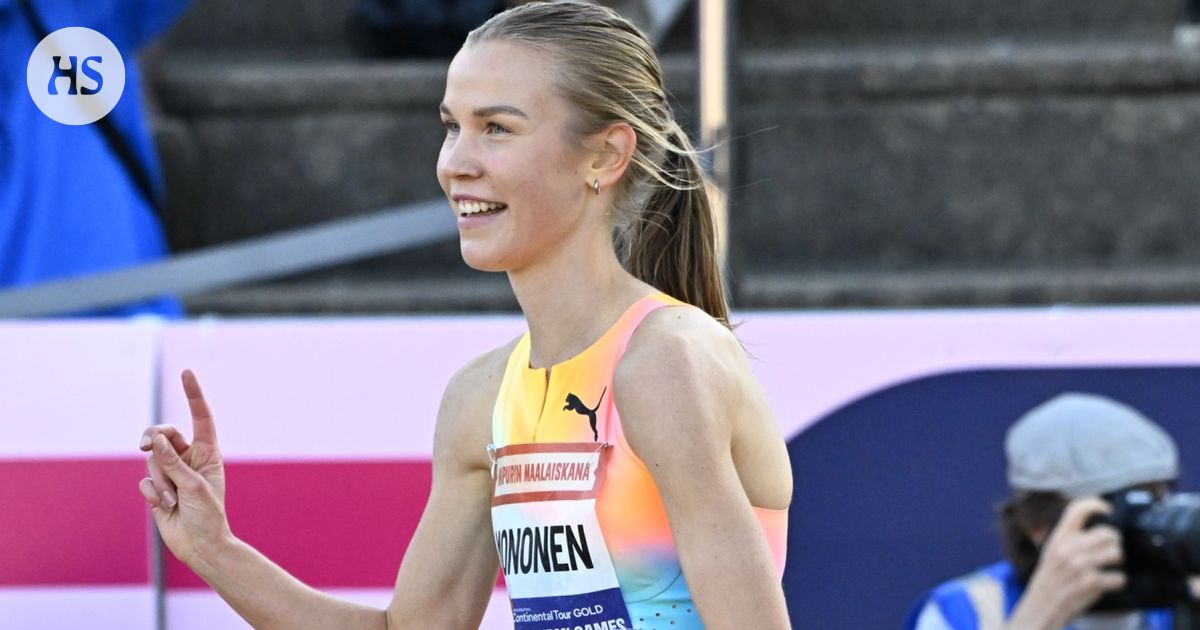 Ilona Mononen: uusi Suomen ennätys | HS.fi