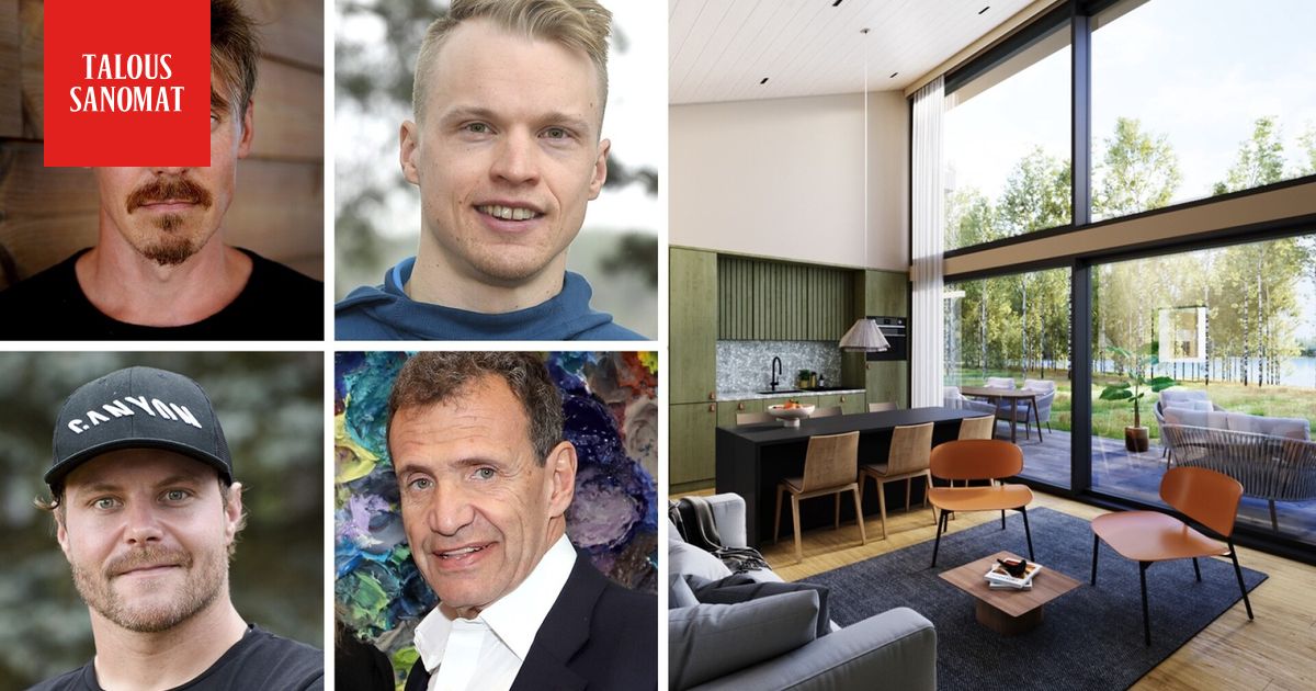 Jasper Pääkkönen, Valtteri Bottas, Iivo Niskanen ja Chaim Zabludowicz ...