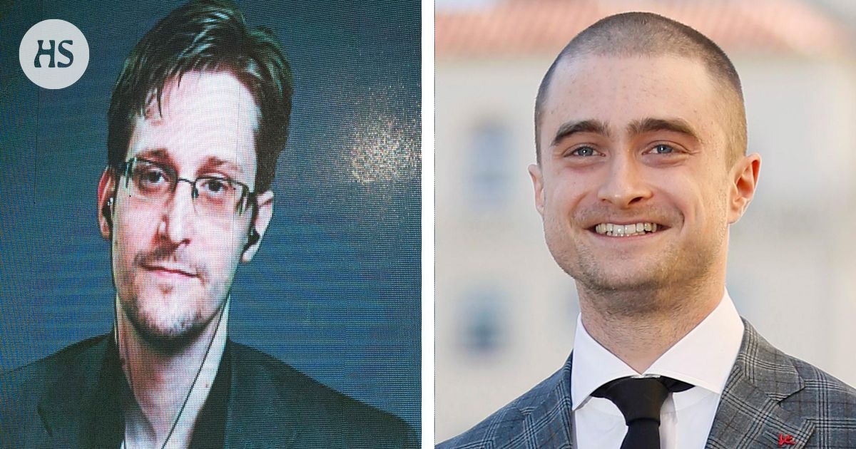 Tietovuotaja Edward Snowden esiintyy Harry Potter -näyttelijän kanssa ...