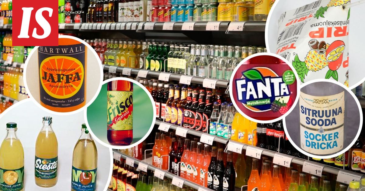 Aurinko Jaffa, kolmio-Tripit ja Fanta Metsämarja – 11 kadonnutta ...