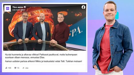 Ylen aamussa yllättävä tilanne: Uutisankkuri Mikko Hirvoselta naseva ...